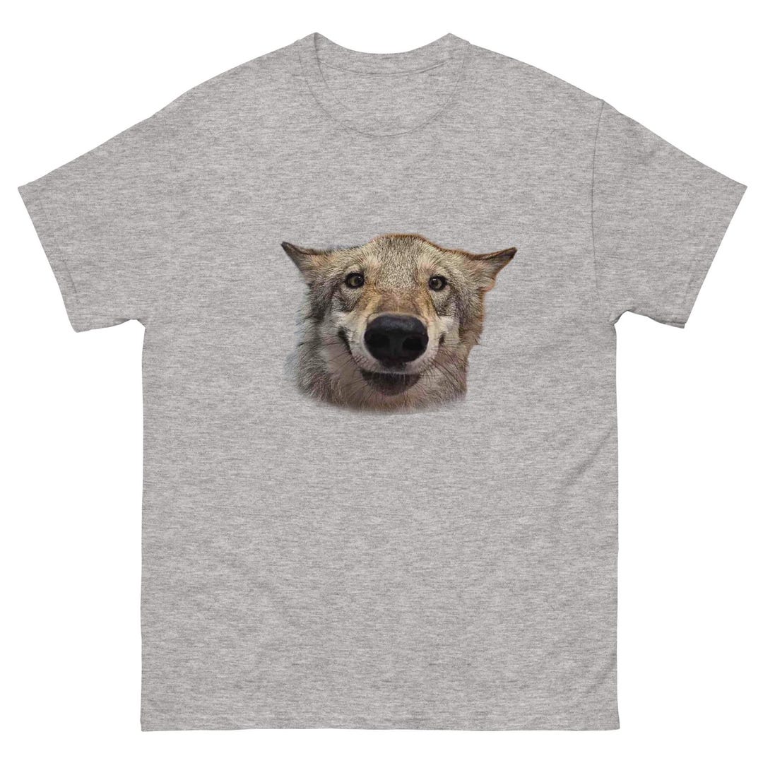 Funny Wolf T-shirt - Goober Wolp - Furry Graphic Tee - Wolf Lovers ...