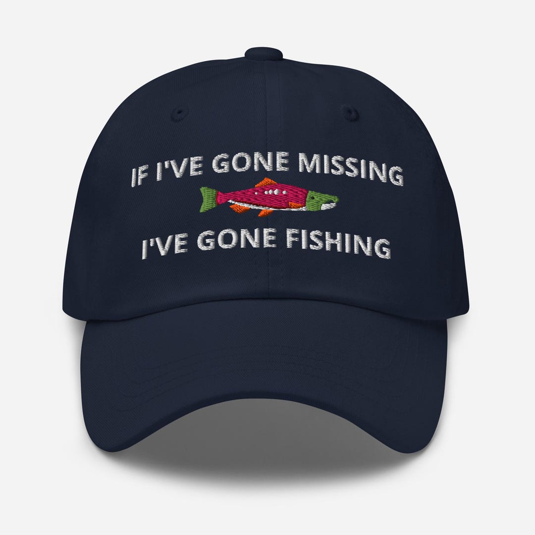 GONE MISSING FISHING Hat | Webfishing Game Cap - Funny Furry Travel Hat ...