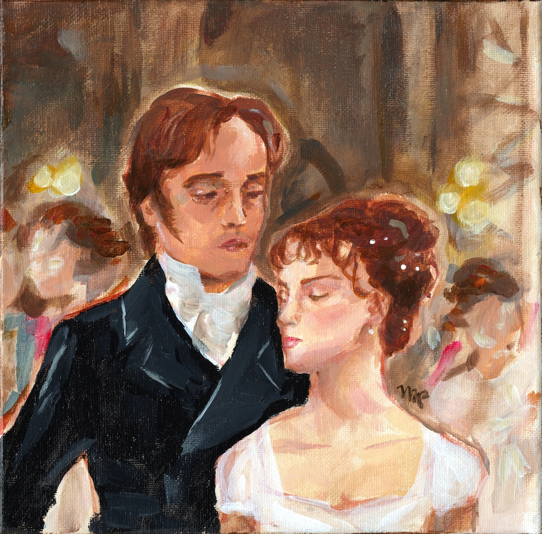 Ardently- A Pride and Prejudice Painting - Etsy