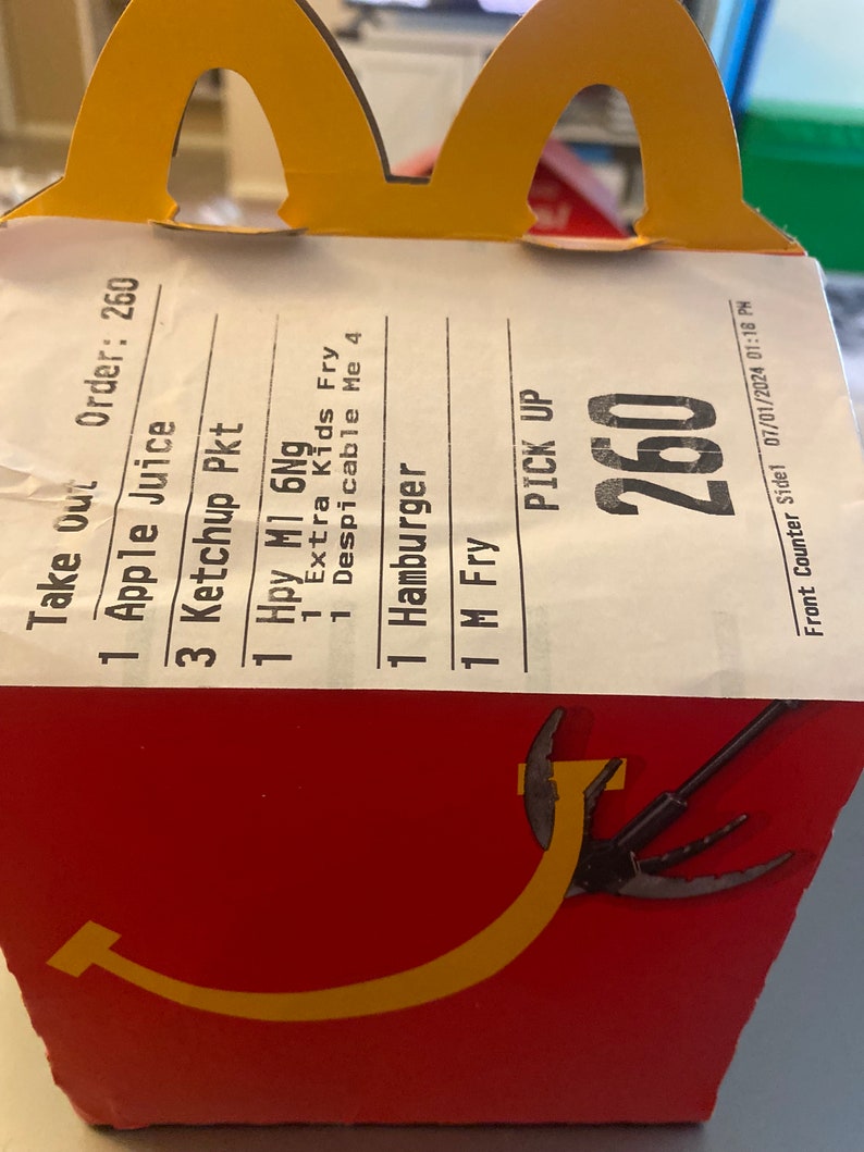 Mcdonald's Happy Meal Paper Plushie Kits - Etsy