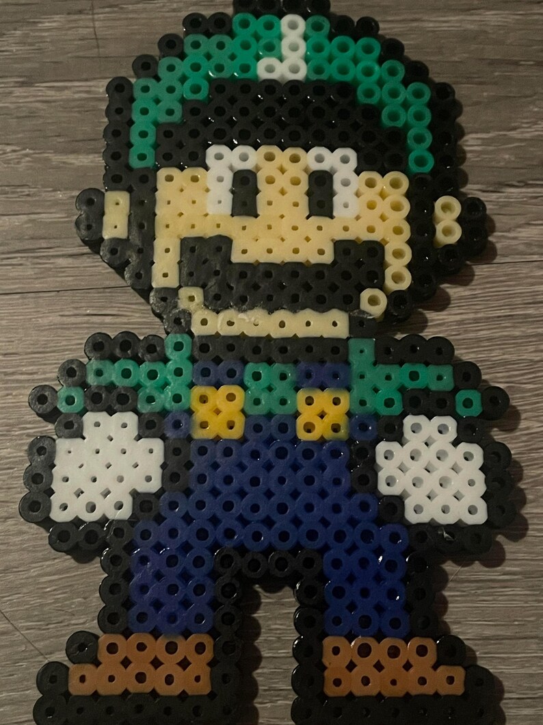 Mario Video Game Perler Beads - Etsy
