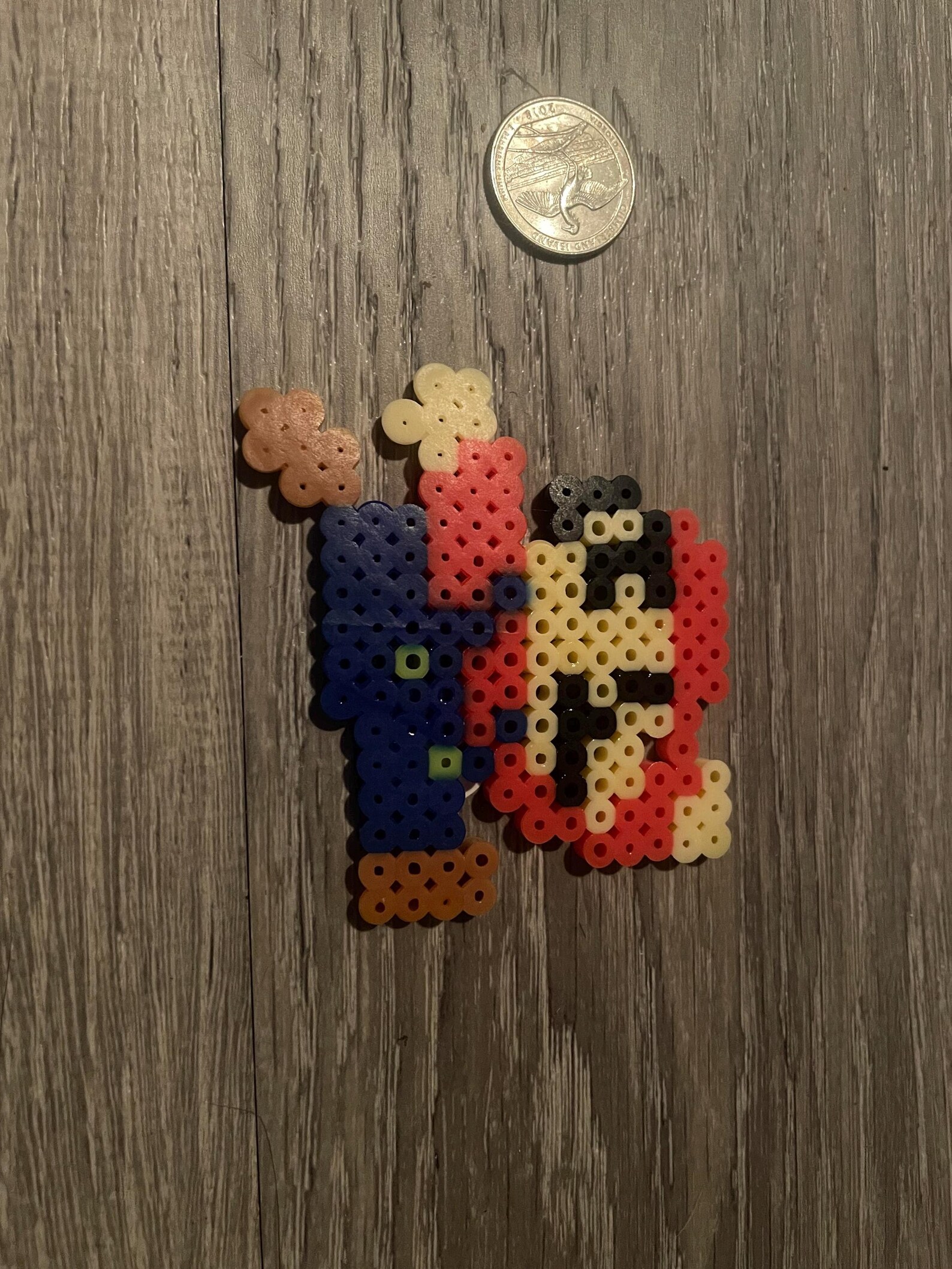Mario Video Game Perler Beads - Etsy