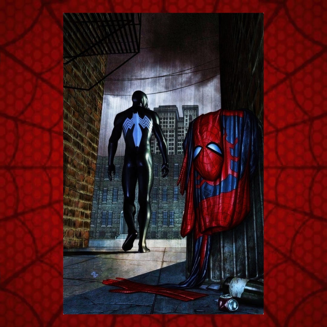 Spider-man Back Alley Poster - Etsy