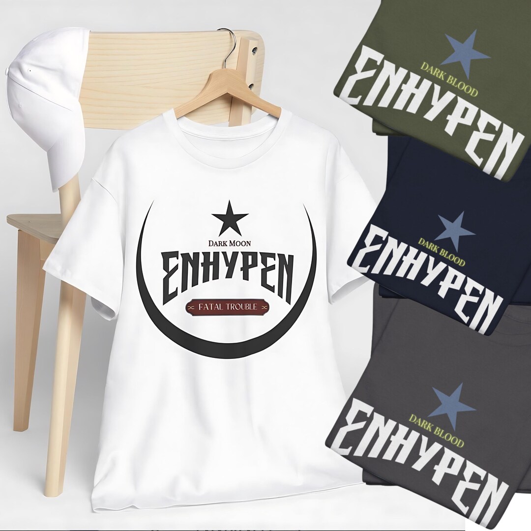 Kpop Tshirt Kpop Gift Enhypen Tee Kpop Merch Unisex Streetwear Kpop ...