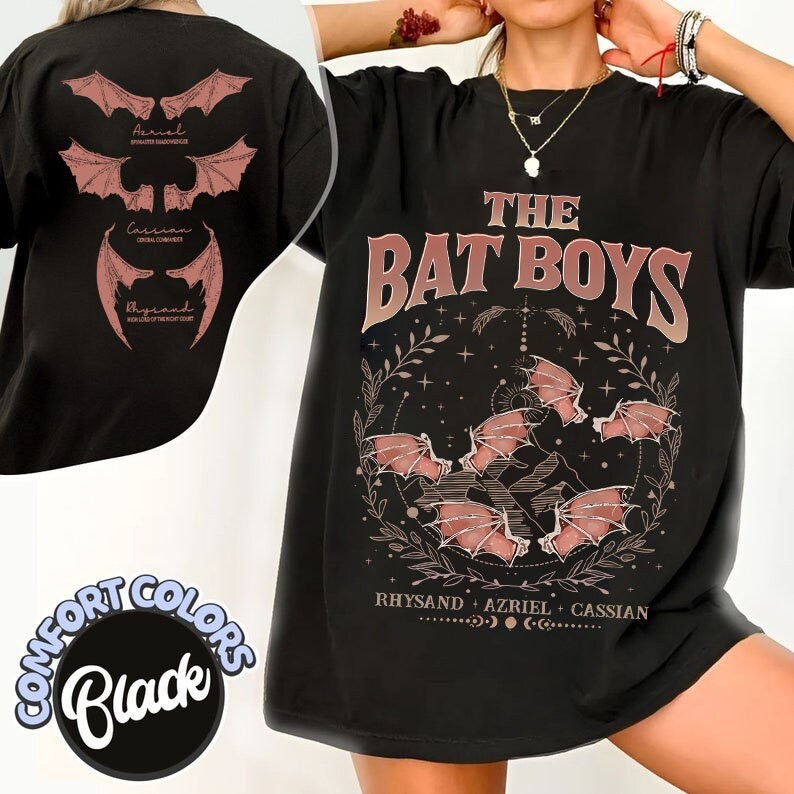 The Bat Boys Png ACOTAR Merch Night Court Illyrians Tea A Court of ...