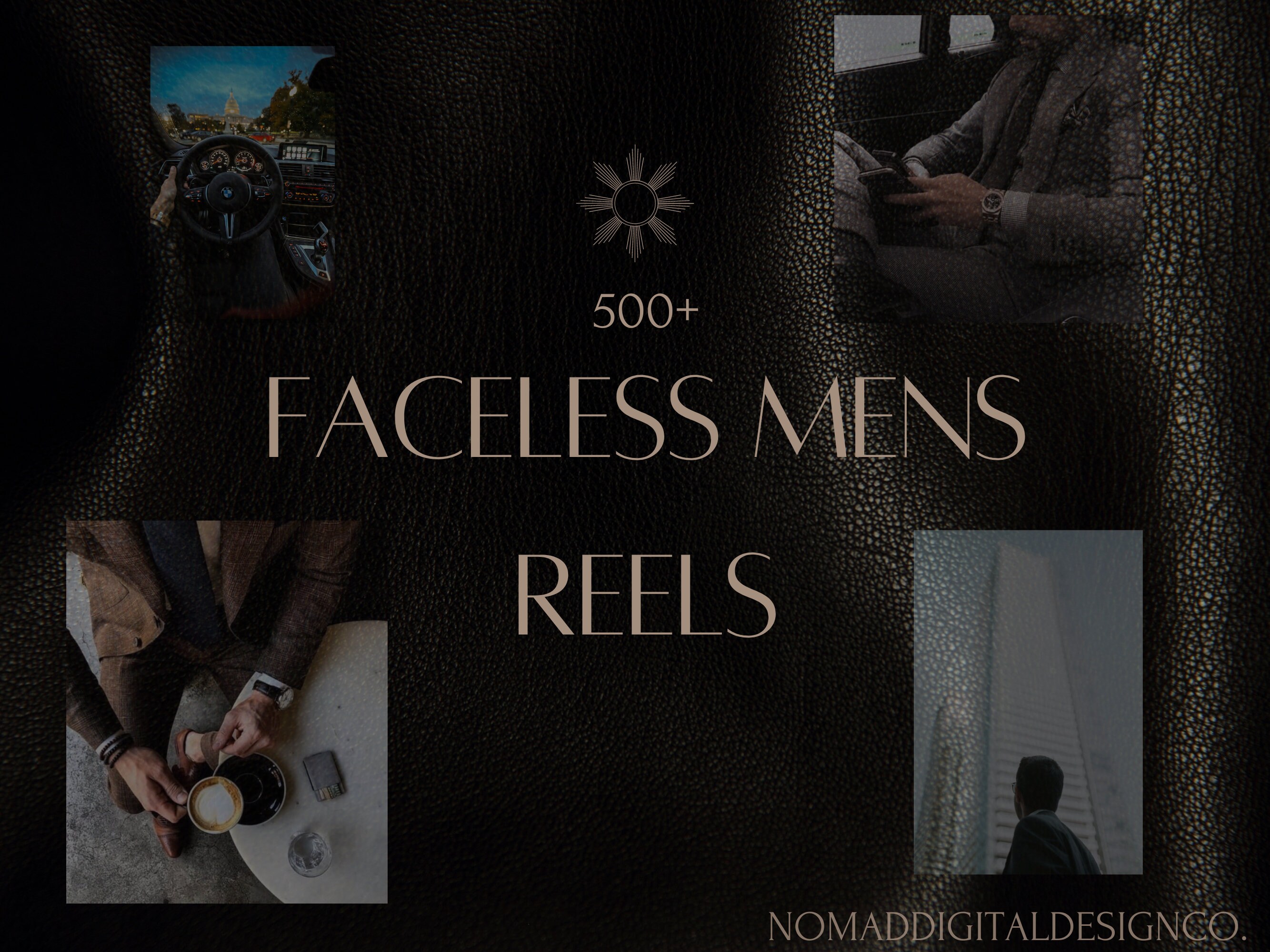 500 Faceless Men Reels for Instagram and Tiktok, Faceless Digital ...