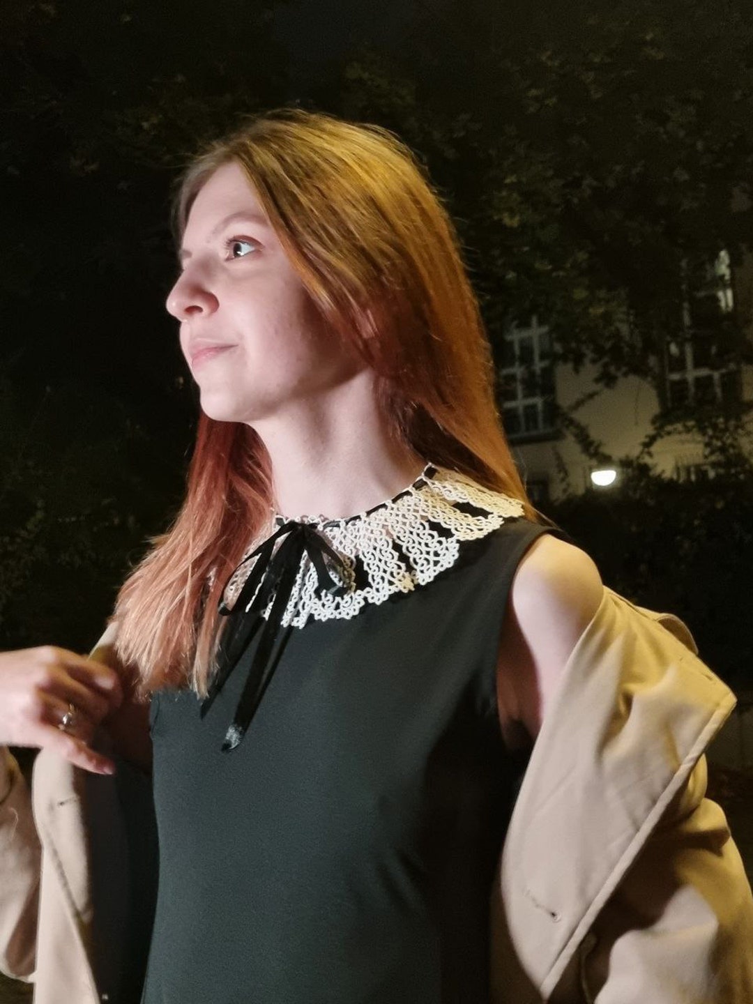 Hand-tatted Lace Collar - Etsy