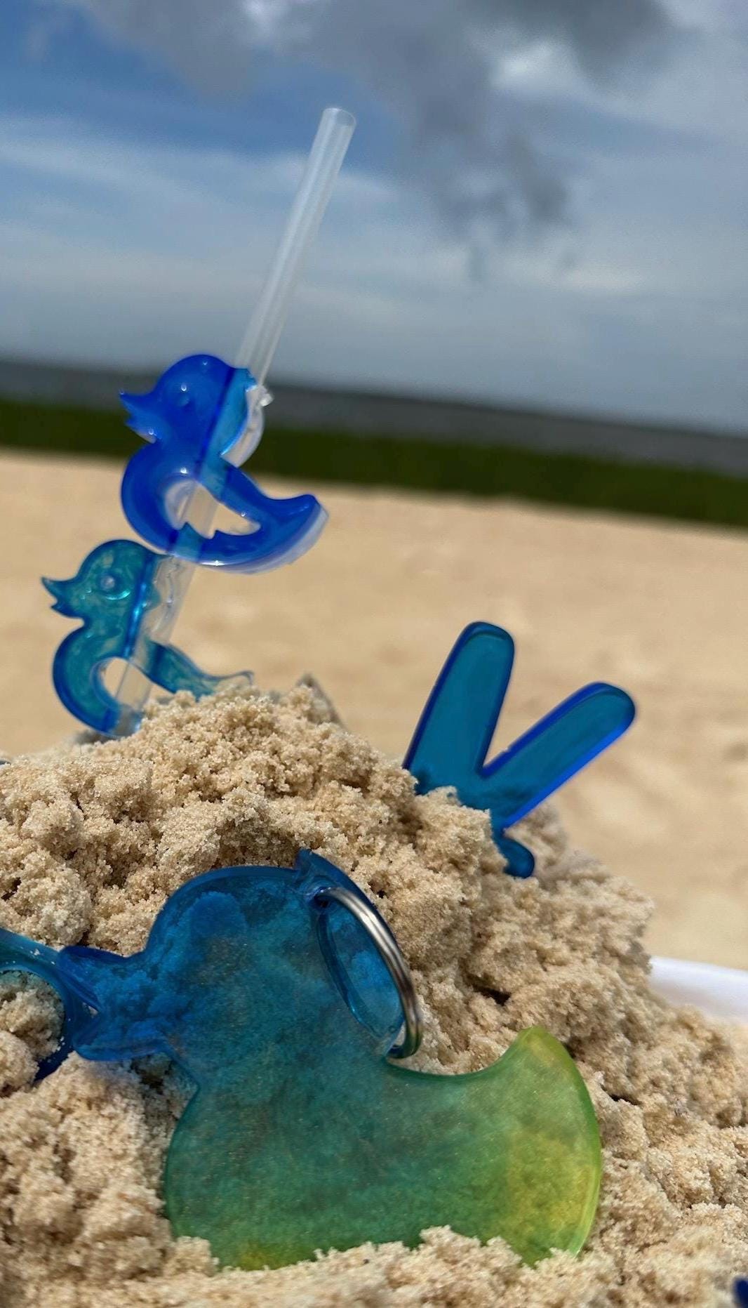 Duck Straw Toppers - Etsy