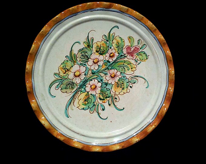 Antique Hand Painted Austrian Pottery Dish by Kirsch Keramic Date 1917 ...