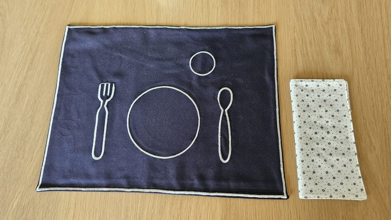 Montessori Set of 12 Toddler/ Infant Classroom Dinning Placemats With ...