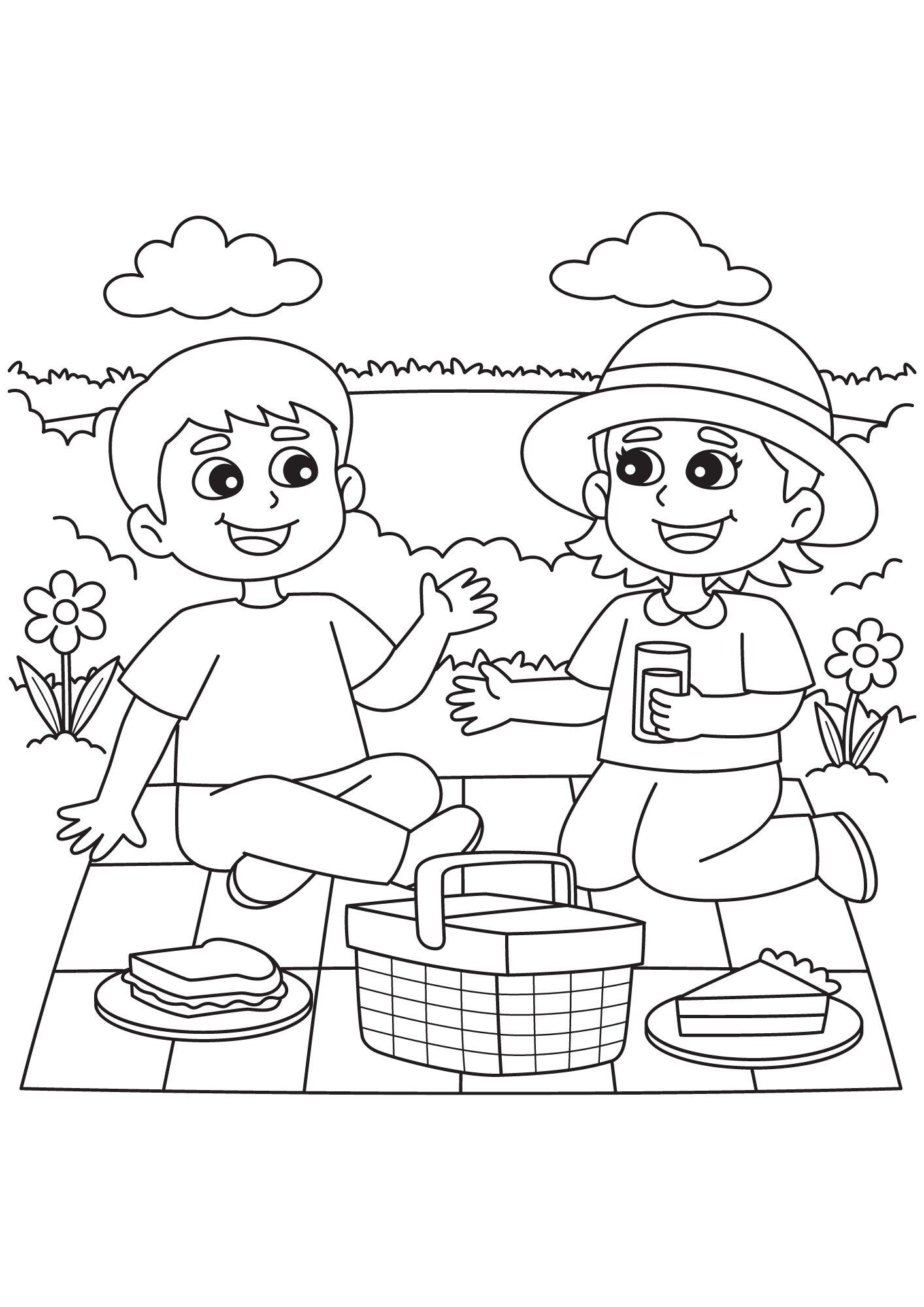 Printable Kids Spring Color Sheets - Digital Download - 8.5x11 - Etsy