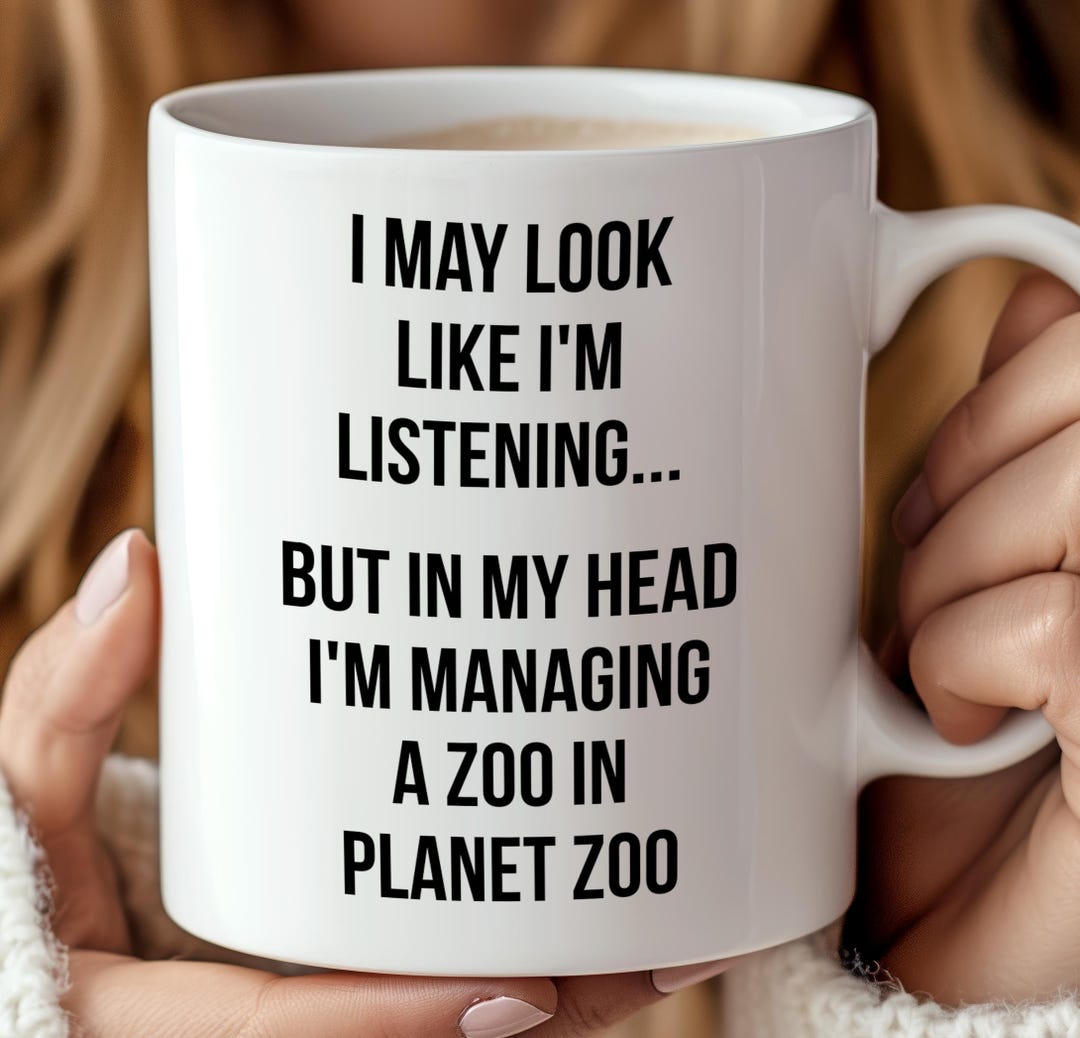 Planet Zoo Mug, Planet Zoo Gift for Brother, Planet Zoo Cups, Planet ...