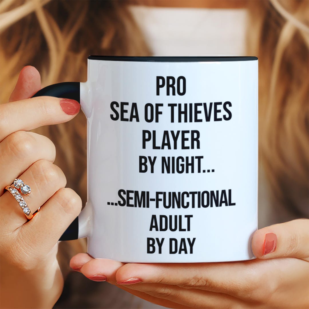 SOT Mug, Sea of Thieves Gift for Brother, Sea of Thieves Cups, Sea of ...