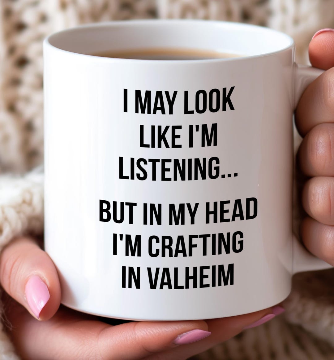 Valheim Mug Valheim Gift for Brother Valheim Cups Valheim Coffee Mug ...