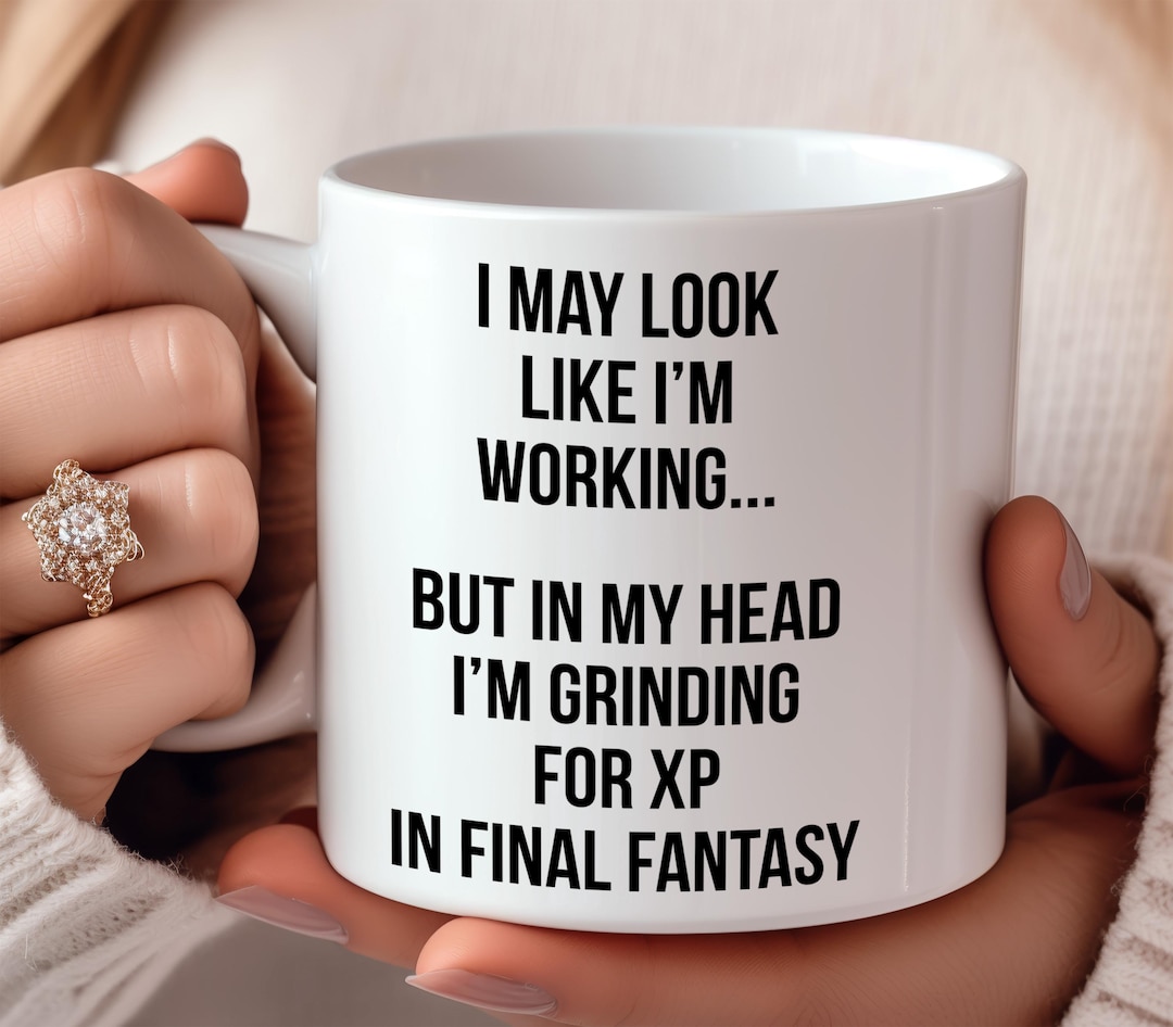 Final Fantasy Mug, FFXIV Gift for Brother, Final Fantasy XIV, Final ...