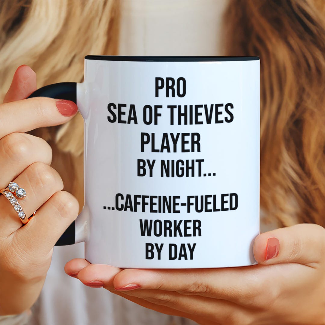 SOT Mug, Sea of Thieves Gift for Brother, Sea of Thieves Cups, Sea of ...