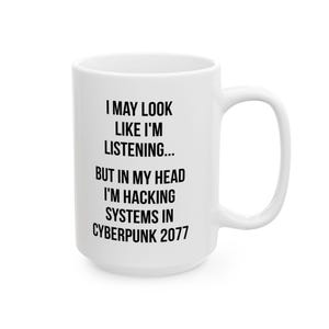 Cyberpunk Mug, Cyberpunk 2077 Gift for Brother, Cyberpunk Cups ...