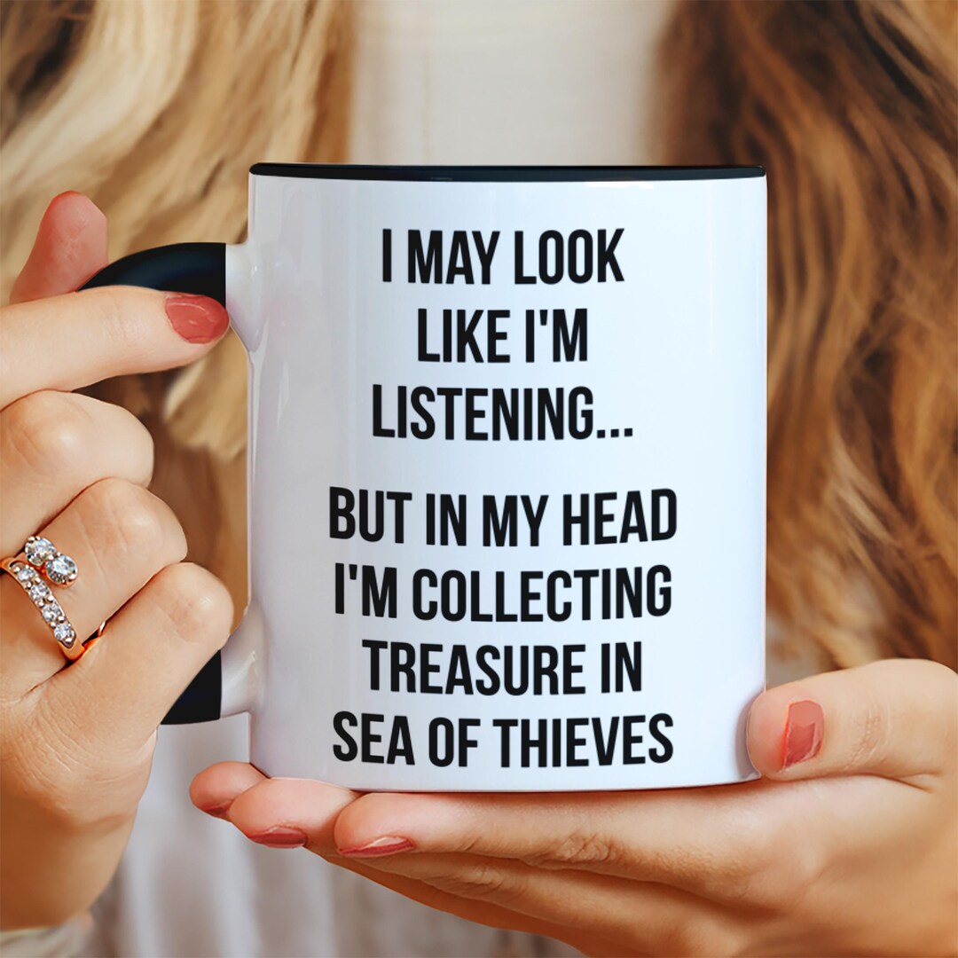 SOT Mug, Sea of Thieves Gift for Brother, Sea of Thieves Cups, Sea of ...