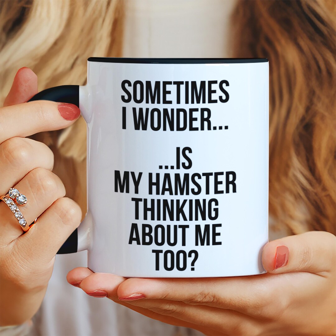 Hamster Lover Gift for Him Cute Hamster Gift for Her Pet Hamster Cup ...