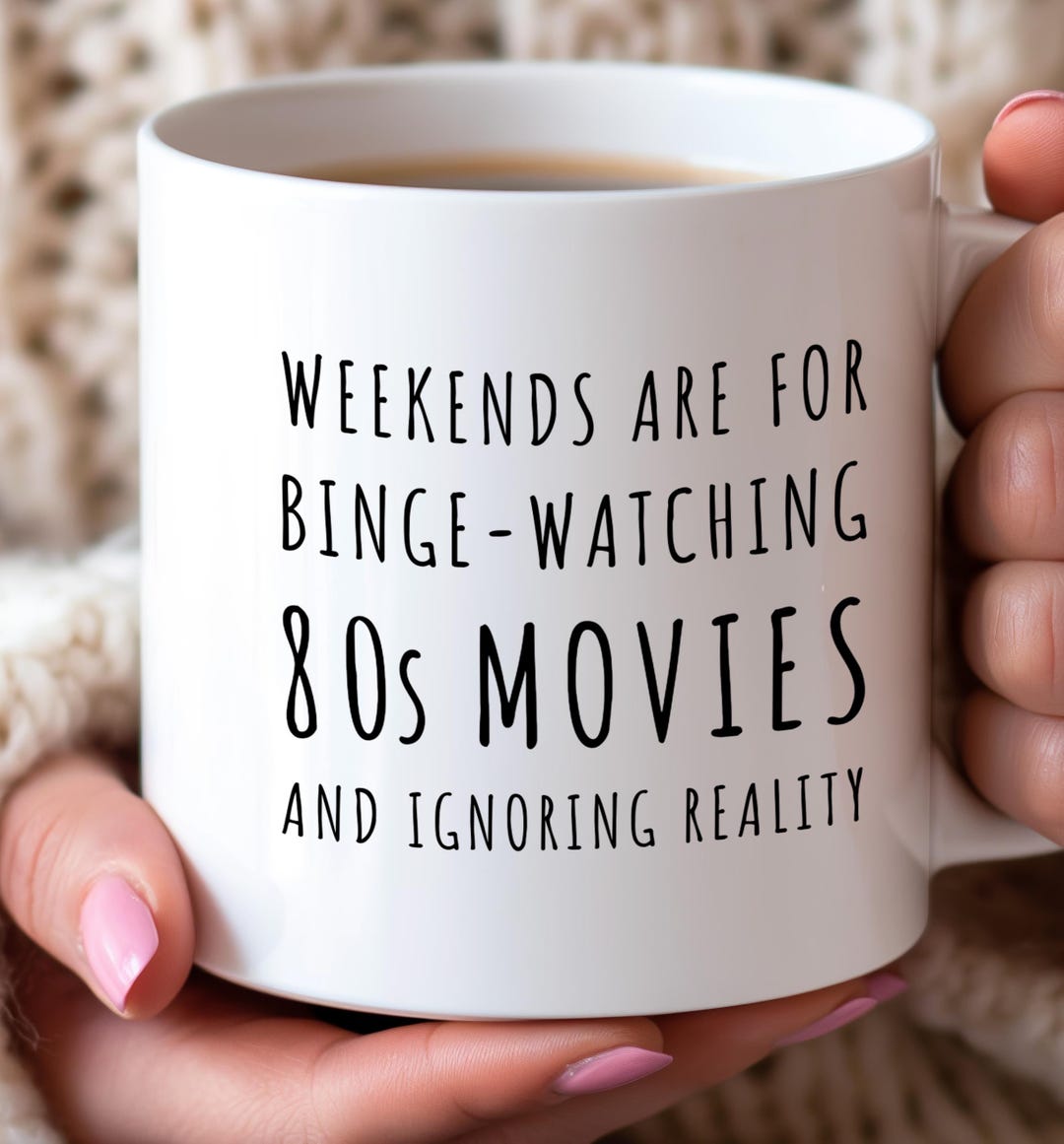 Pop Culture Mug for 80s Movies Lover Gift for Him Office Mug for Horror ...