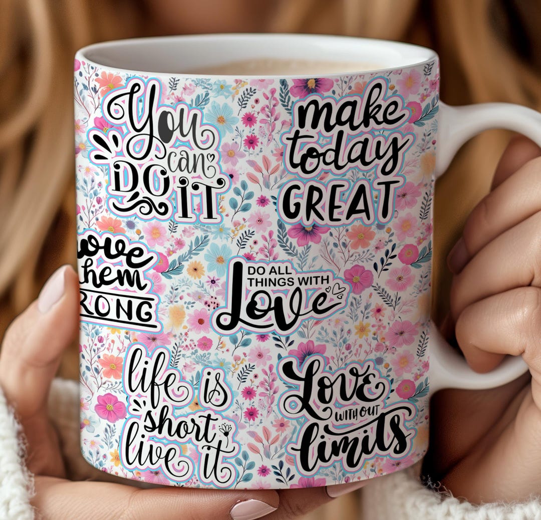 Positive Affirmations for Morning Automotive Coffe Mug Mental Health ...