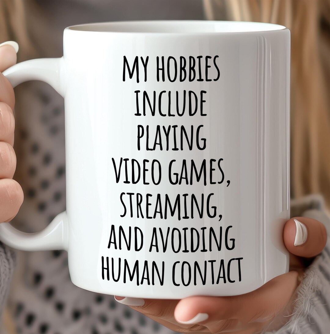 Funny Video Game Coffee Cup for Introvert Gift for Gamer Mug Gift for ...