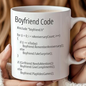 Programmer Gift Idea for Boyfriend Nerd Humor Mug Engineer Gift Technology Humor Software ...