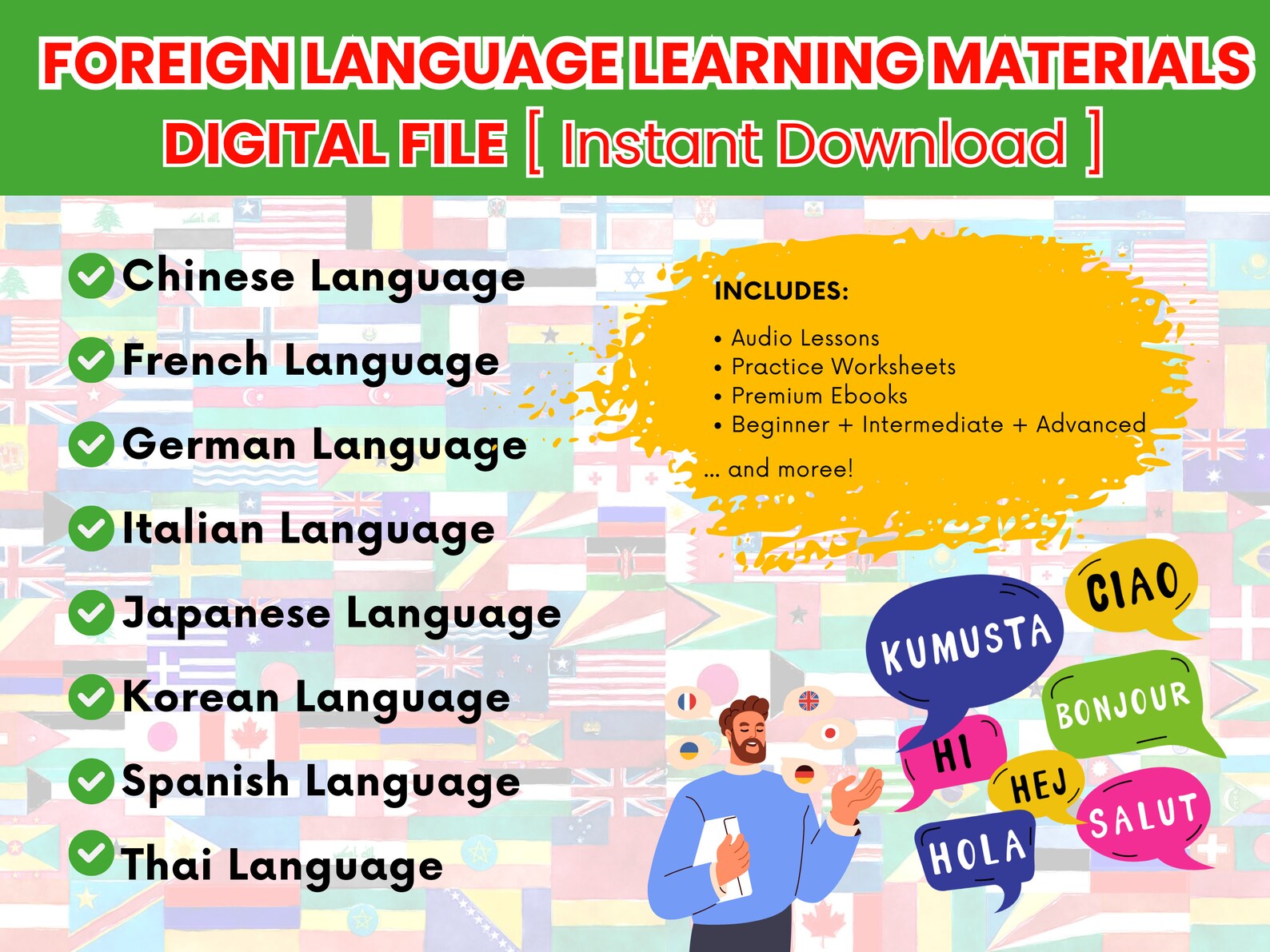 Foreign Language Learning Materials | Chinese | Japanese | French ...