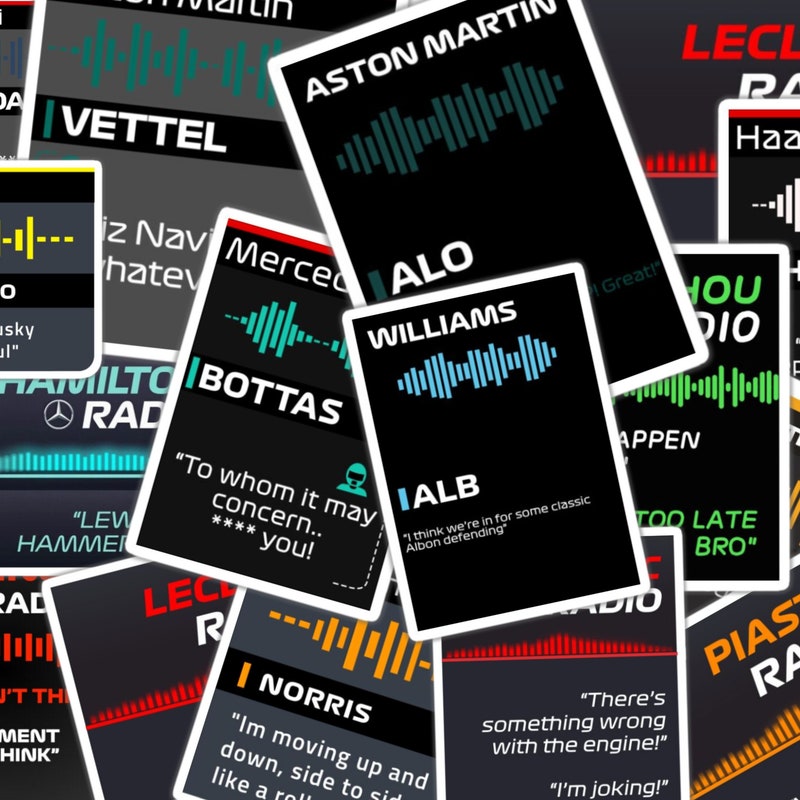 Formula One Radios - Etsy