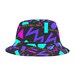 EDM Bucket Hat, EDM Merch, Rave Hat, Rave Bucket Hat, Bucket Hat Rave ...