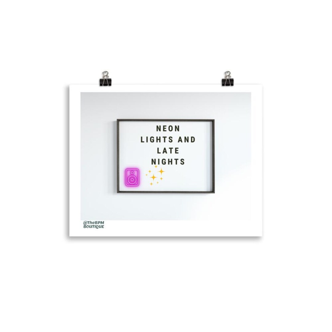 EDM Poster, EDM Music Poster, EDM Merch, Rave Poster, Rave Print, Rave ...