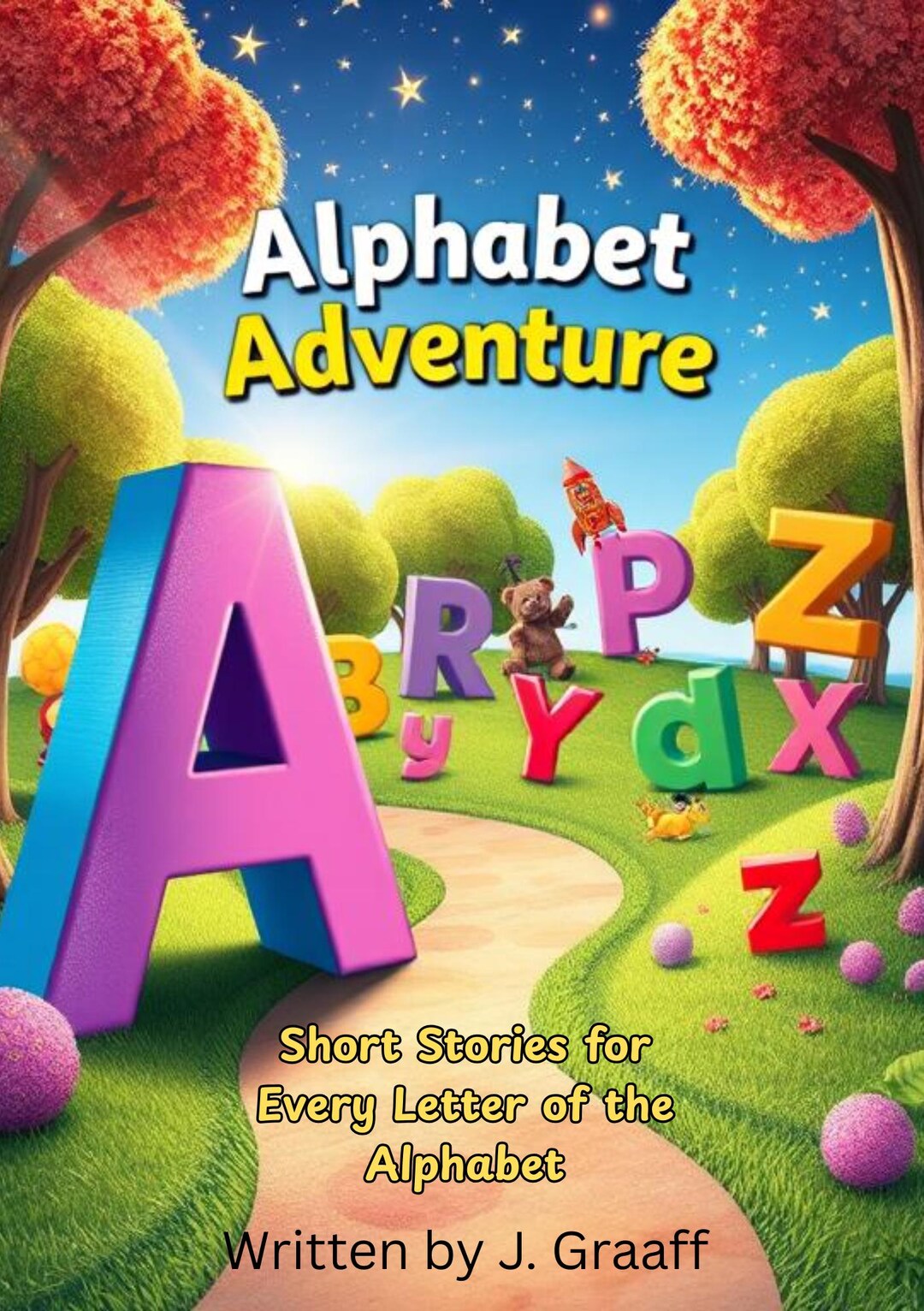Children's Alphabet Story Book - Etsy
