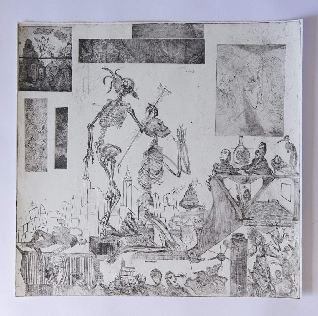 Etching, Medieval, Historical, Fantasy, Contemporary - Etsy