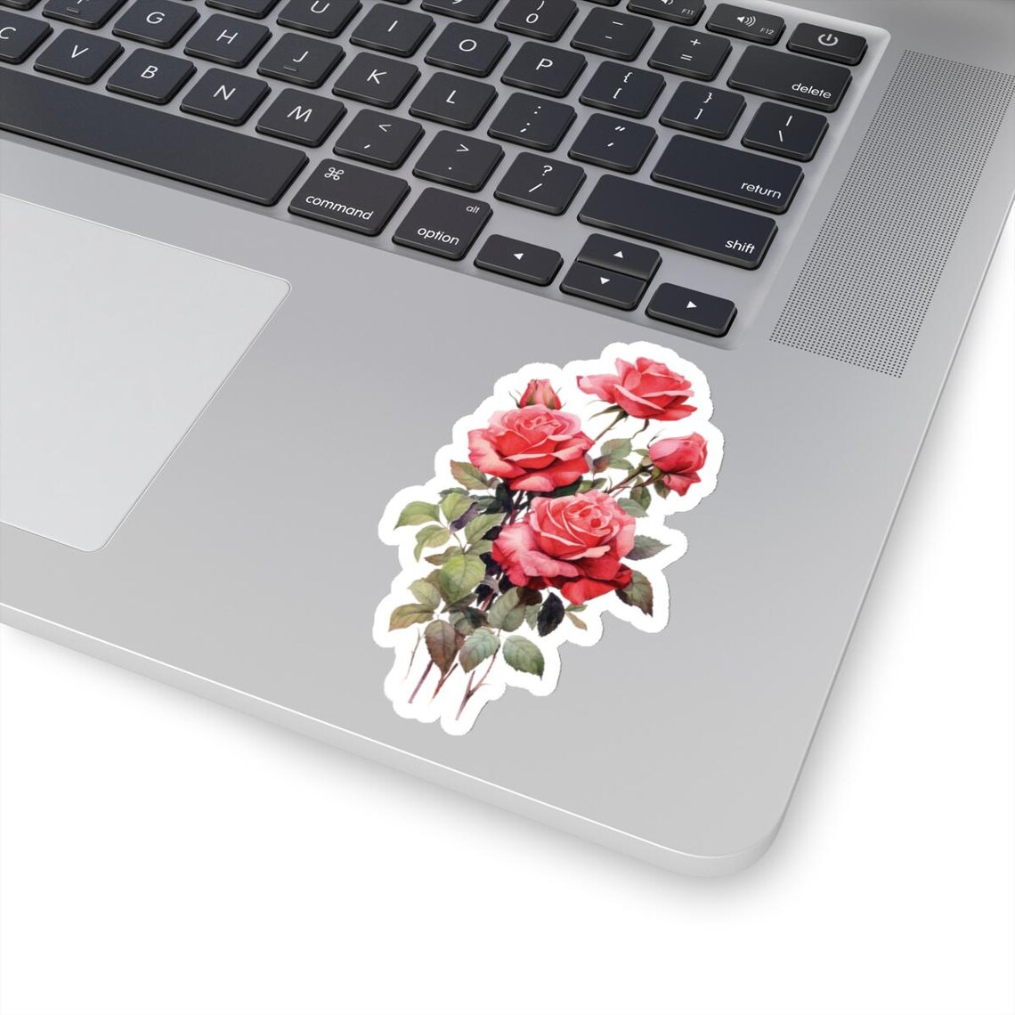 June Rose Birth Month Flower Sticker, Zodiac Sticker, Bottle Sticker ...