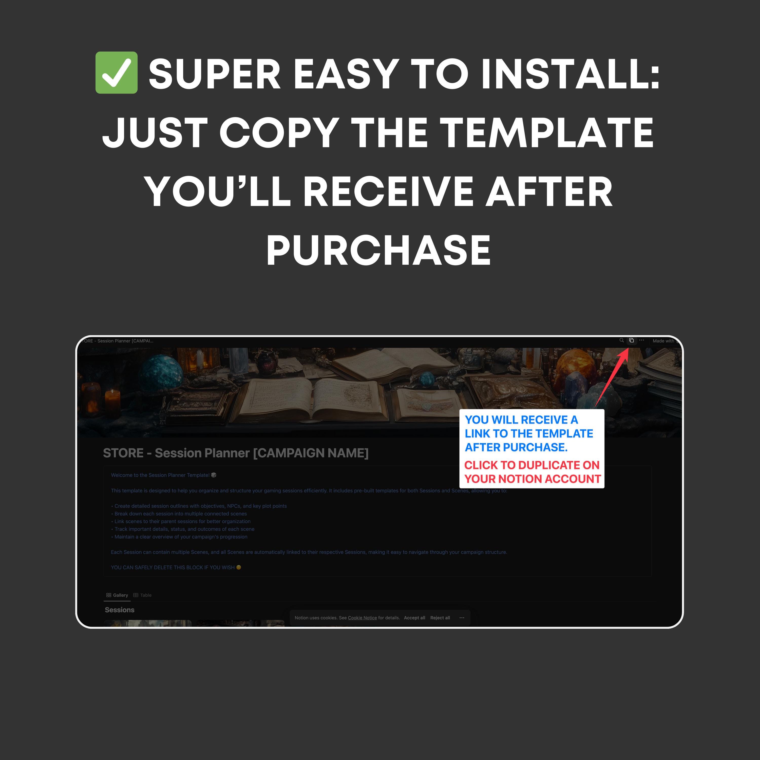 DM Session Planning Template | RPG Game Master Organizer | D&D Campaign ...
