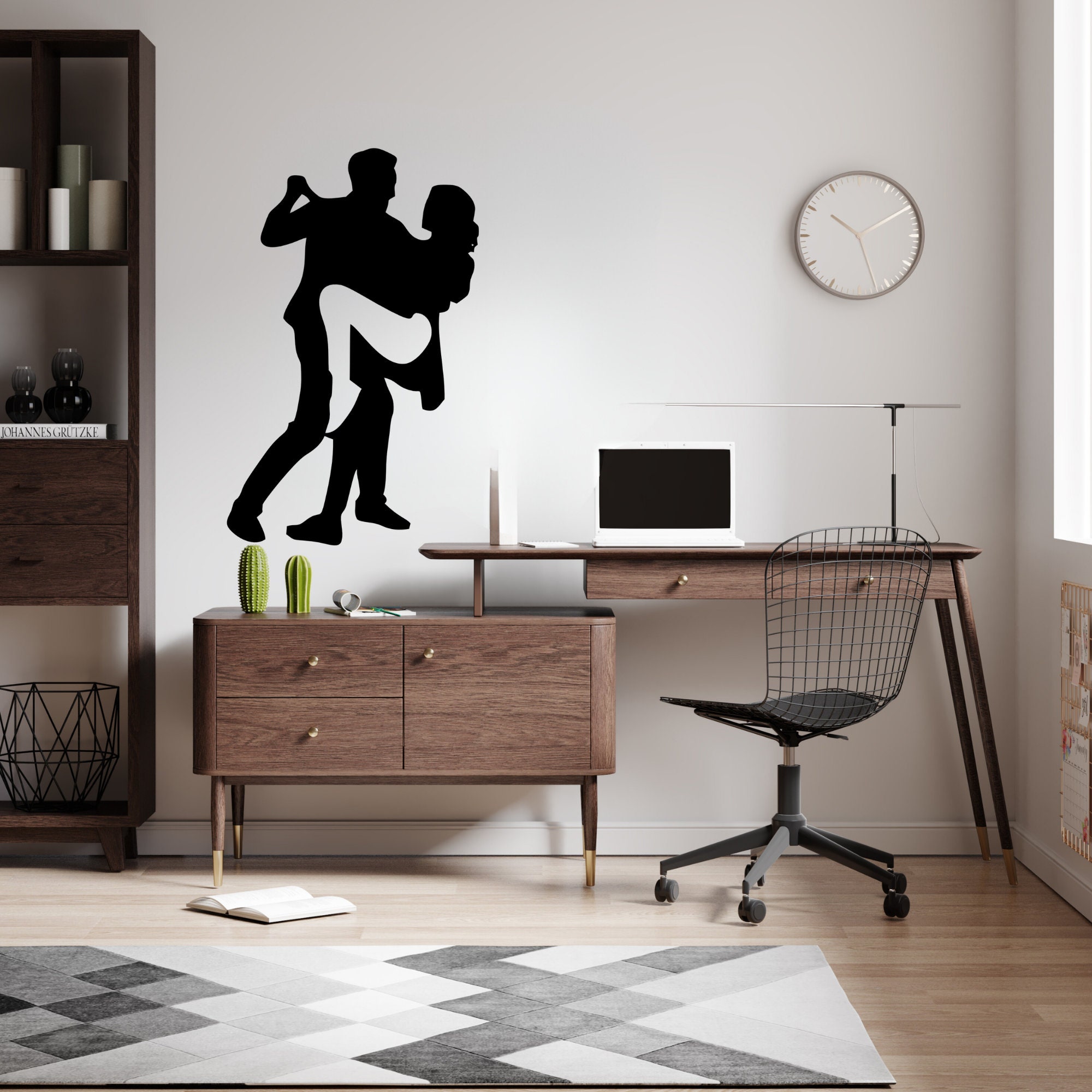 Tango Wall Art, Metal Wall Decor, Dance Studio Decor, Modern Home Gift ...