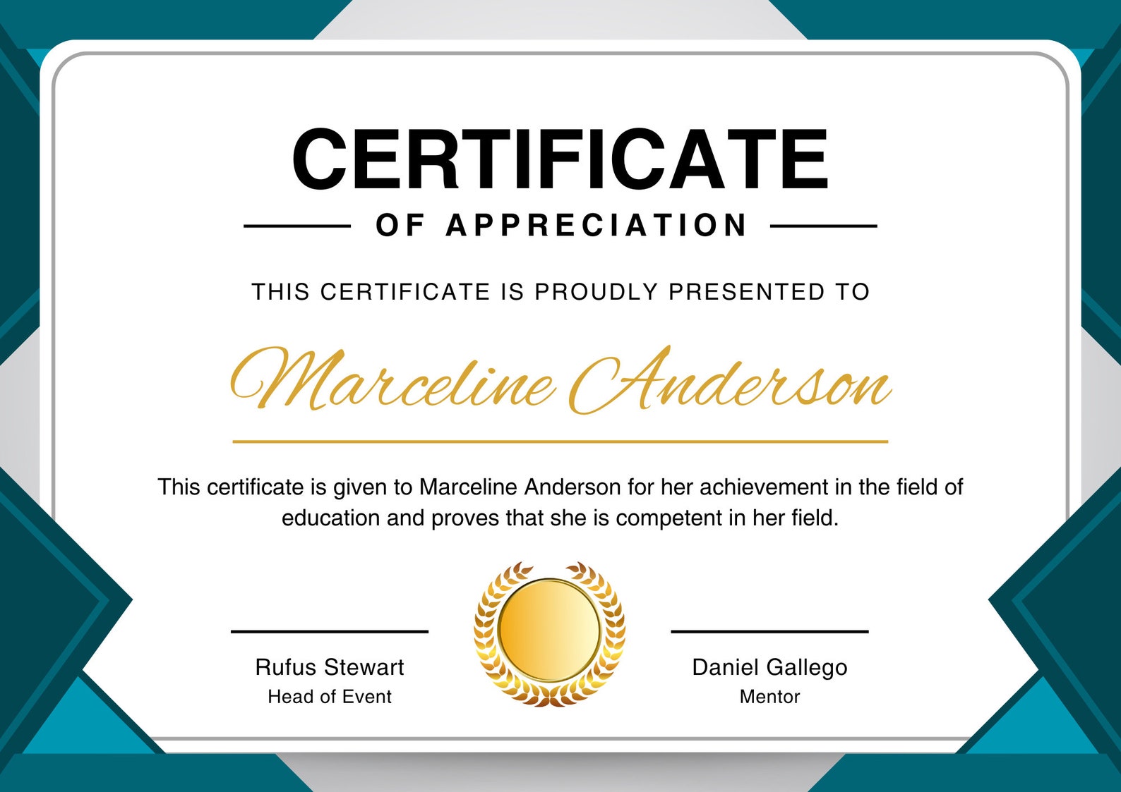 Editable Canva Template for Creating an Impressive Certificate of ...