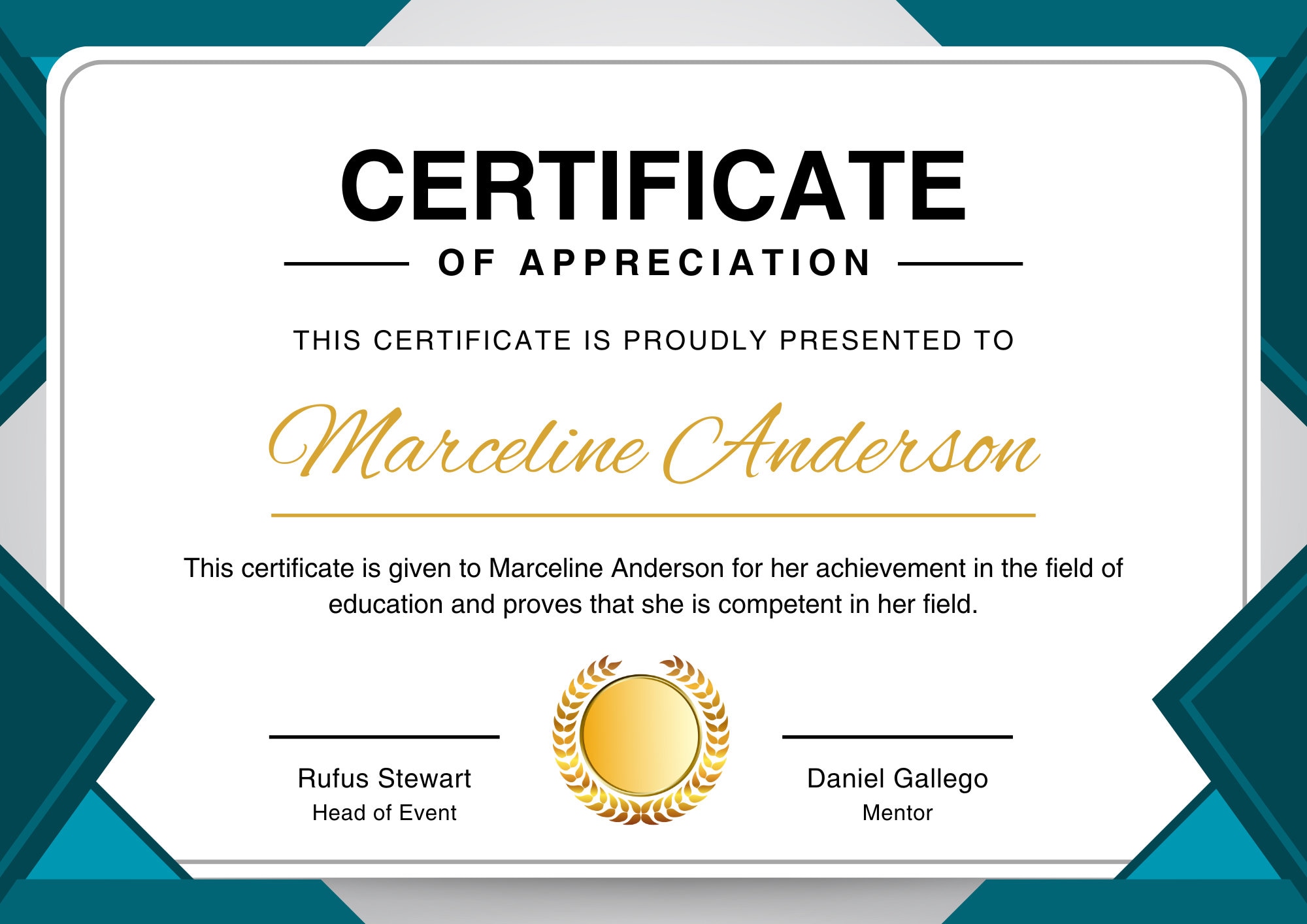 Editable Canva Template for Creating an Impressive Certificate of ...