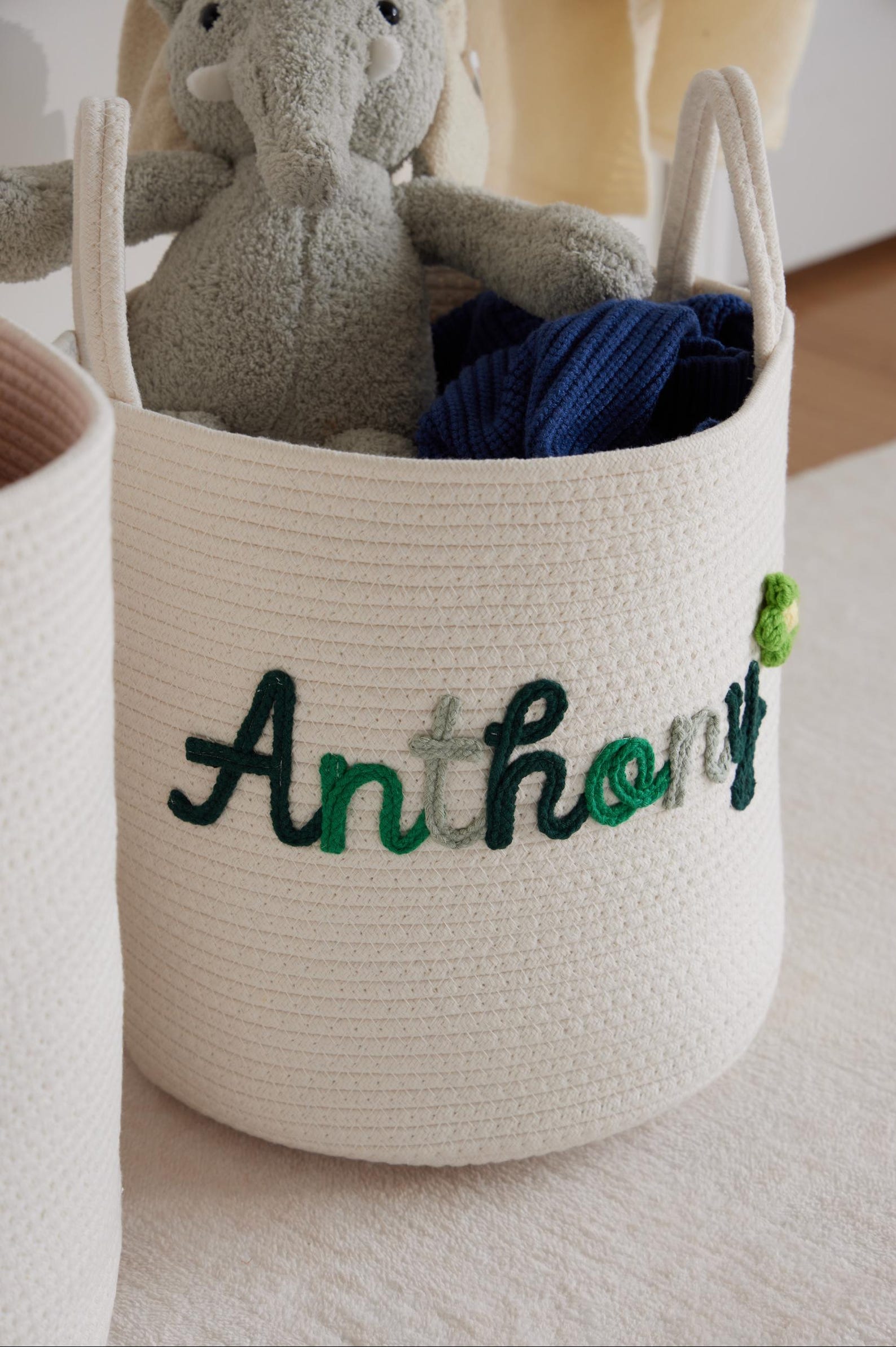 Custom Toy Basket, Baby Shower Gifts, Kids Gifts, Nursery Decor, Gifts ...