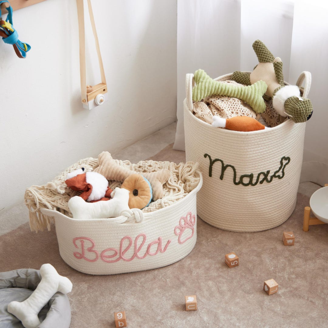Custom Toy Basket, Baby Shower Gifts, Kids Gifts, Nursery Decor, Gifts ...