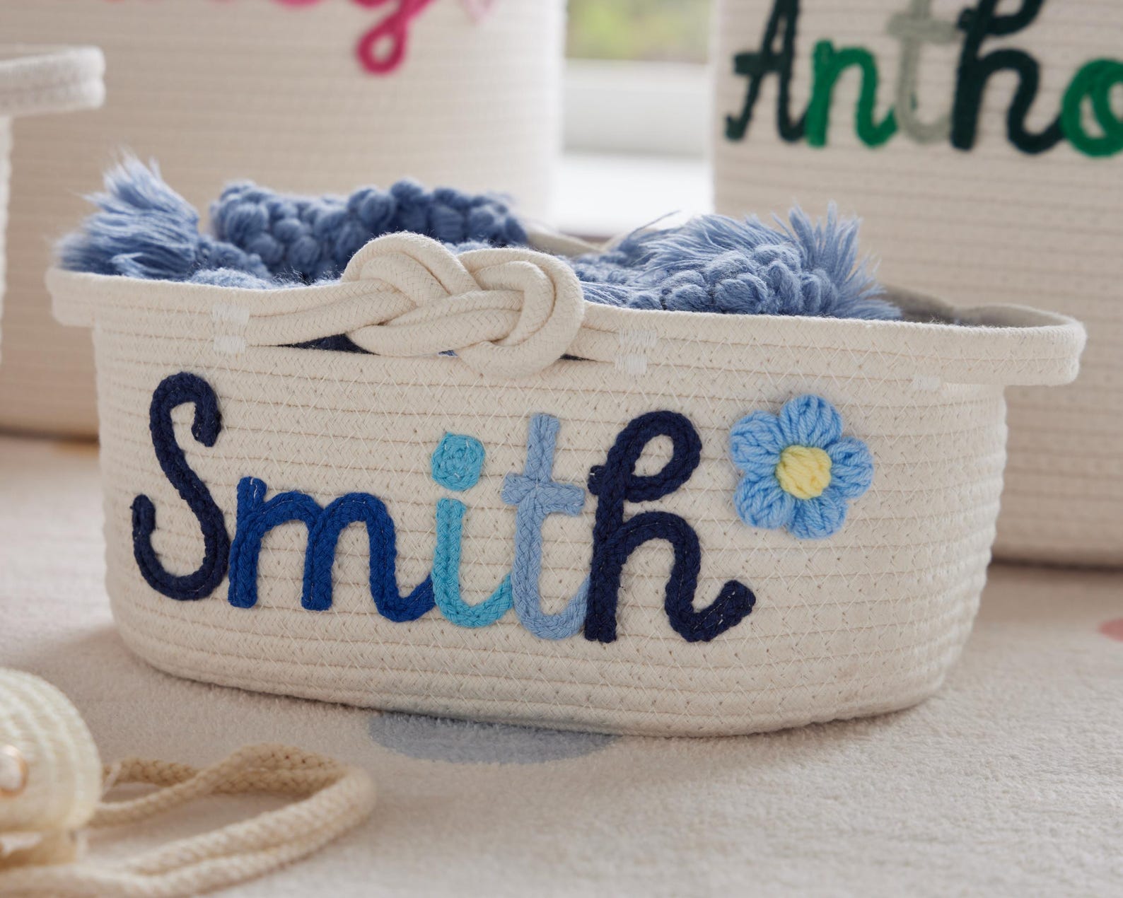 Custom Toy Basket, Baby Shower Gifts, Kids Gifts, Nursery Decor, Gifts ...