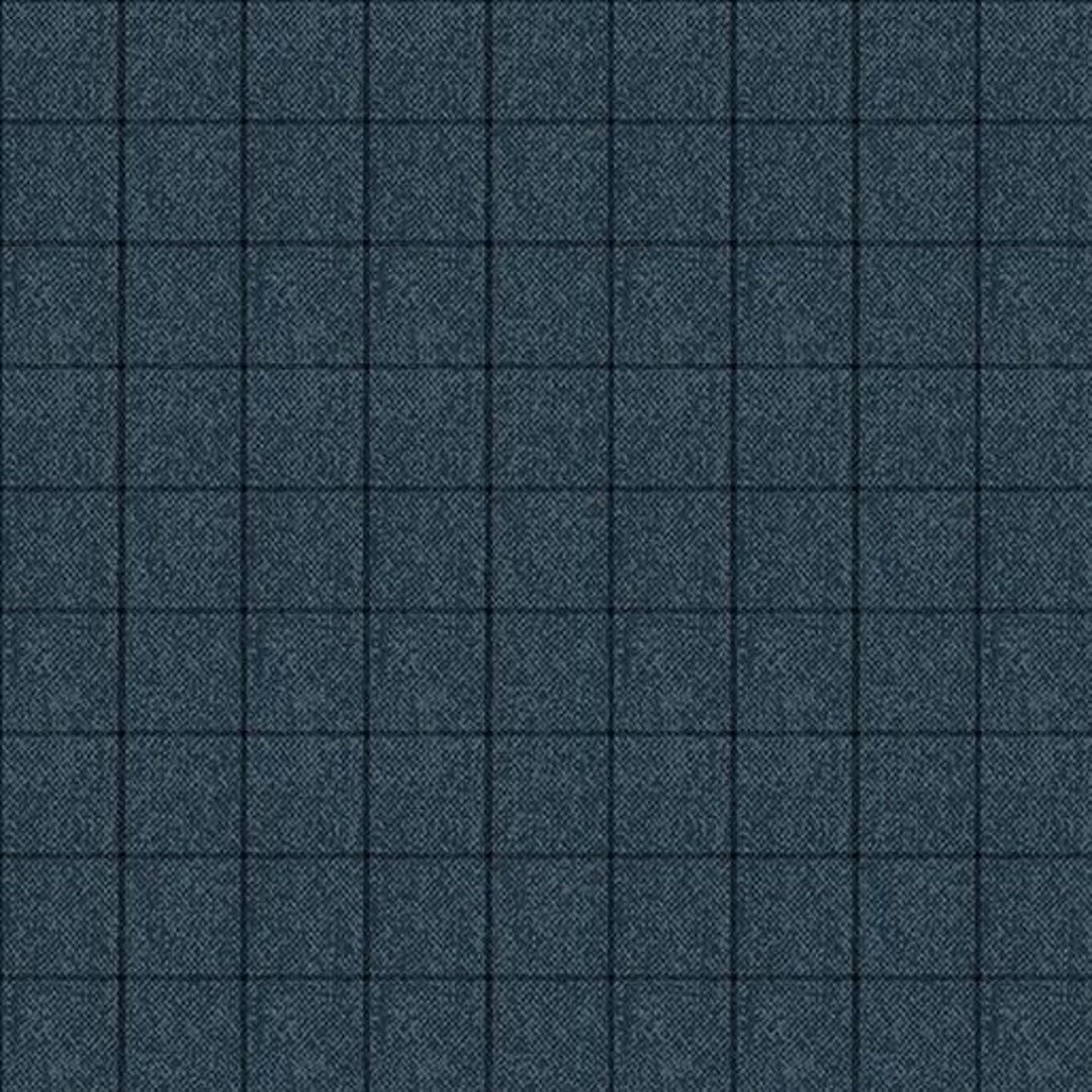 Tweed Window Pane - Dark Blue - Etsy