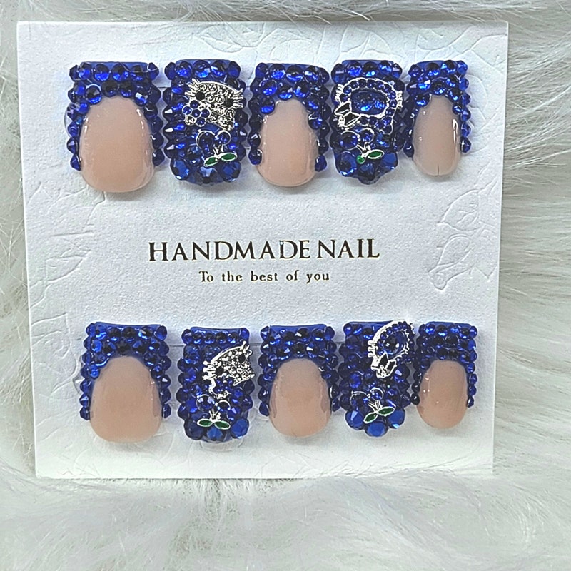 Short Bling Presson Nails - Etsy