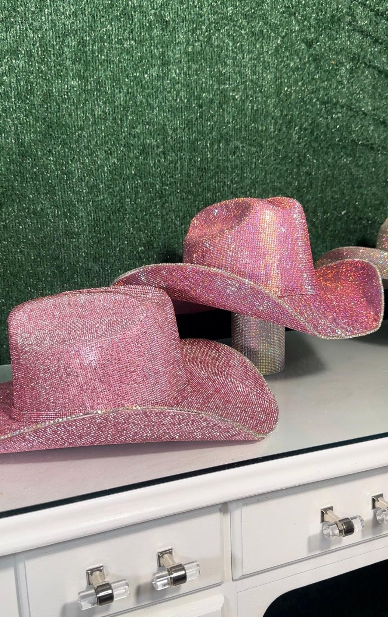 Full Rhinestone Cowboy Hat - Etsy