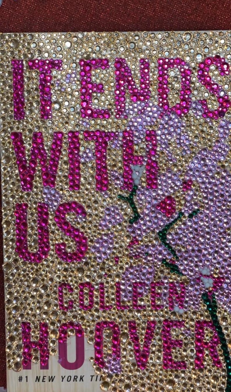 Rhinestone Books - Etsy