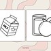 Food & Drink Coloring Pages | Bold and Easy Coloring Book - Etsy