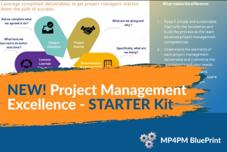 Project Management Excellence – STARTER Kit - Etsy