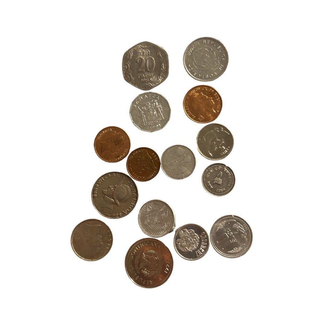 Mixed Lot of World Coins Old Unsorted - Etsy