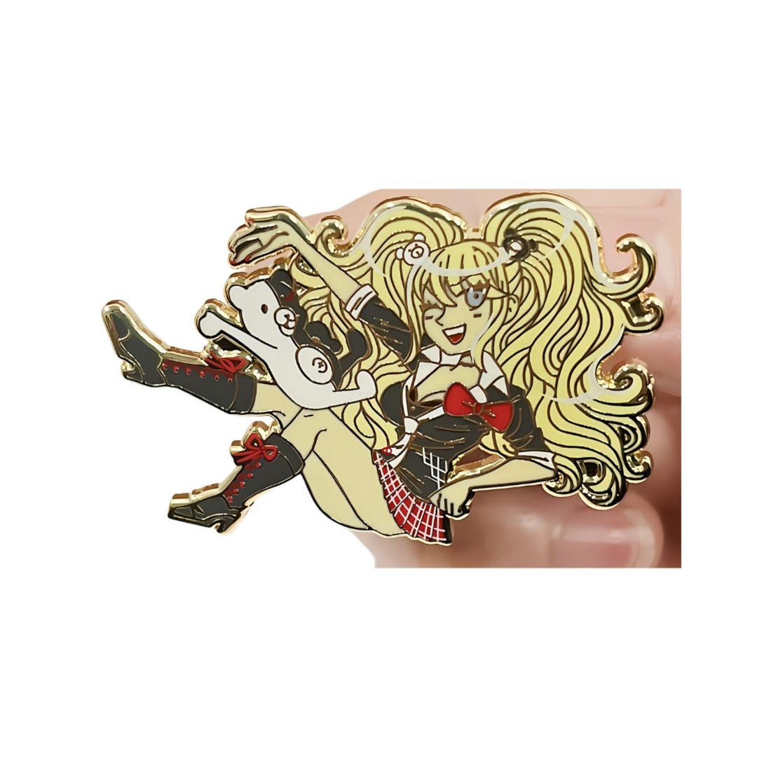 DESPAIR GIRLS Danganronpa Junko Enoshima limited Edition Enamel ...