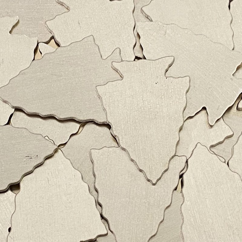 Arrowhead Silver Stamp - Etsy